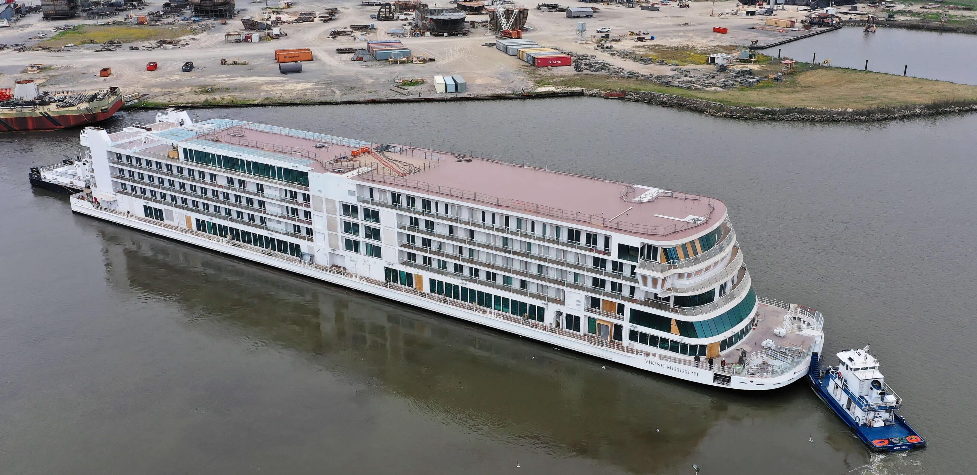 Viking Celebrates The Float Out Of Viking Mississippi In Louisiana
